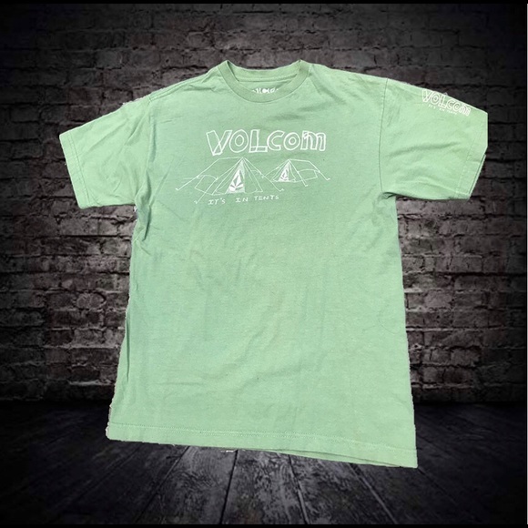 Volcom | Shirts | Mens Volcom Its In Tents Tshirt | Poshmark